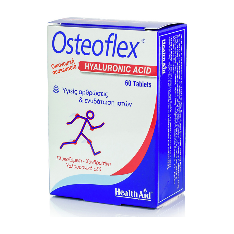 Health Aid Osteoflex with Hyaluronic Acid Συμπλήρωμα Διατροφής με ...