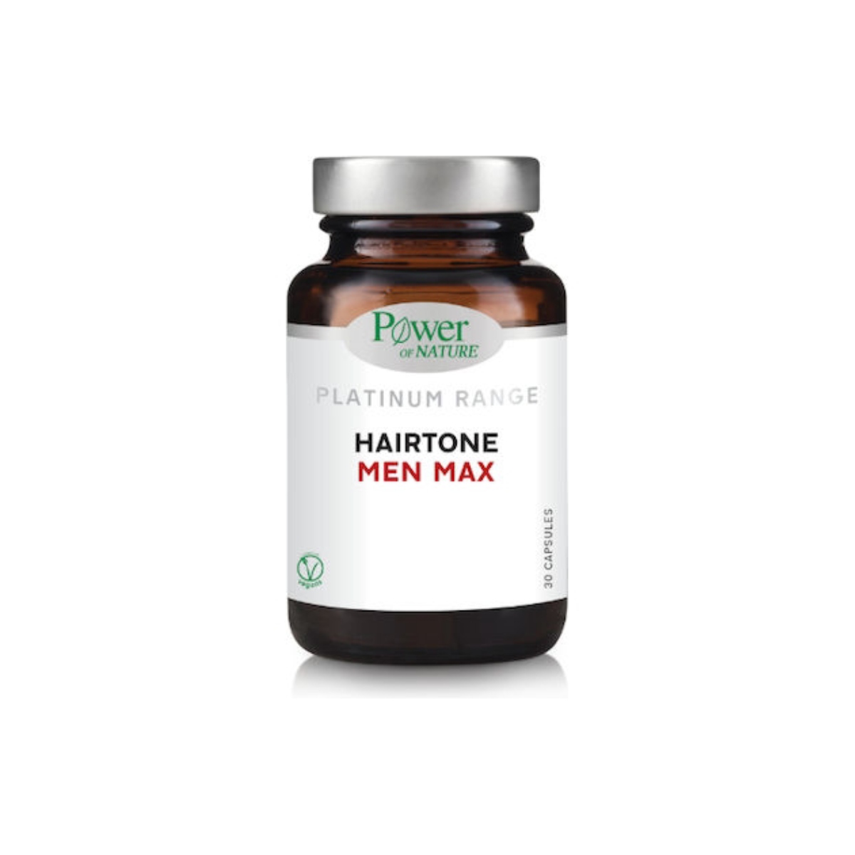 Power Of Nature Platinum Range Hairtone Men Max 30 κάψουλες Pharmacity