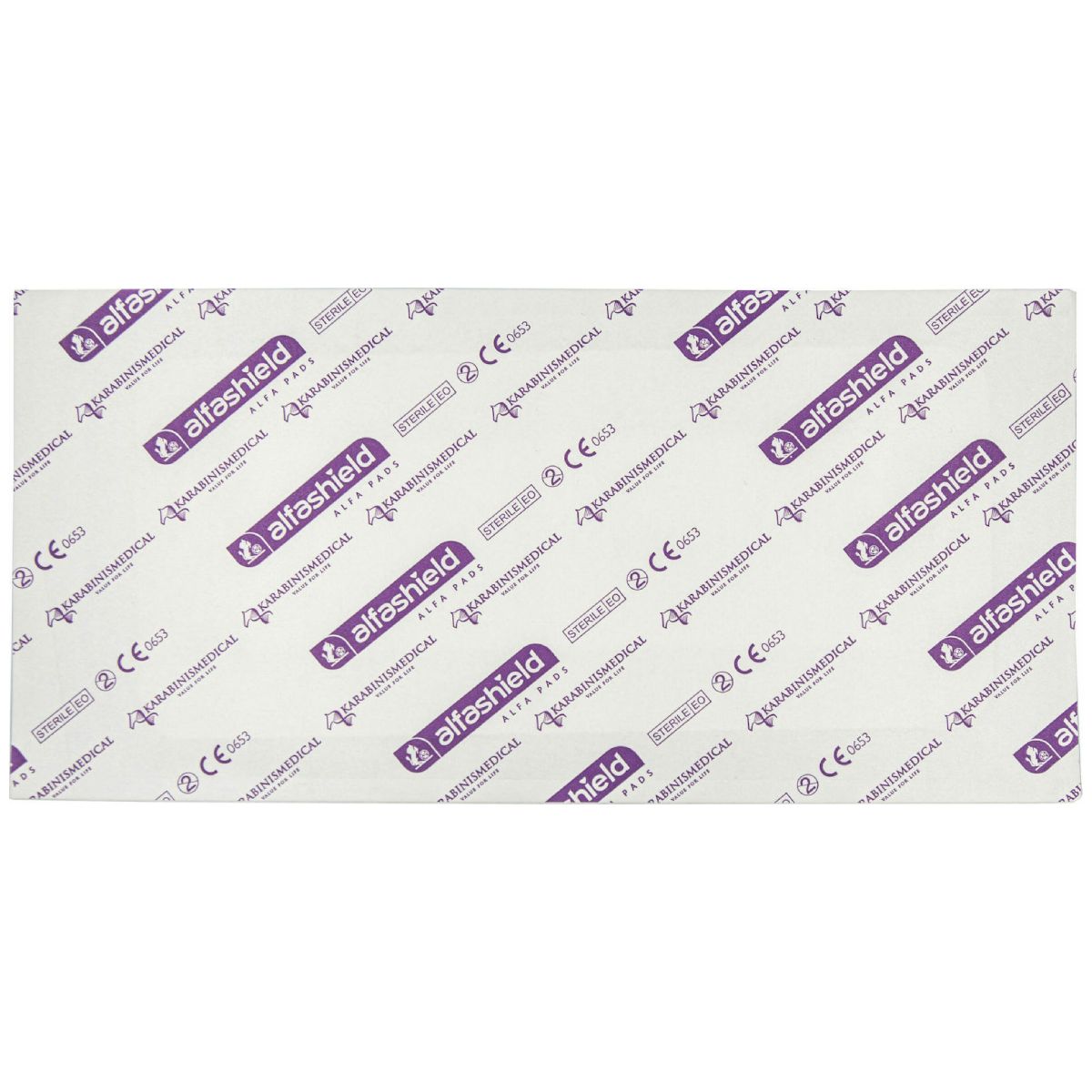 Karabinis Medical Αποστειρωμένο Αυτοκόλλητο Επίθεμα Alfashield 20x9cm ...
